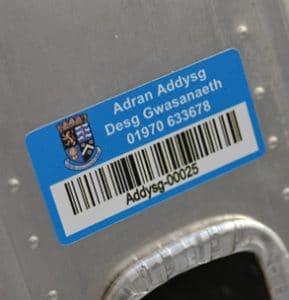 Tamper Proof Ultra Destruct Fragmenting Asset Labels