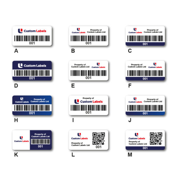 Tamper Proof Ultra Destruct Asset Labels | Custom Labels