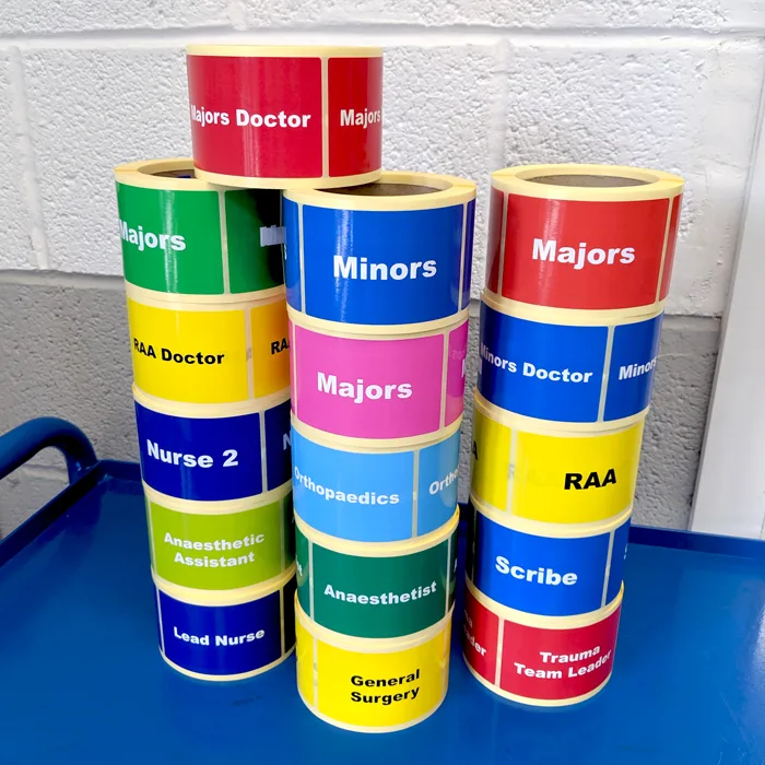 Trauma Indicator Stickers