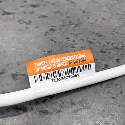 Self Laminating Custom Cable Labels | Custom Labels