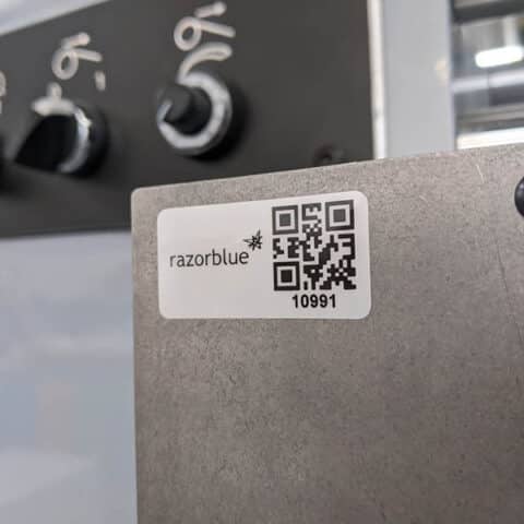 Customised 3M Polyester Laminated Asset Tag | Custom Labels